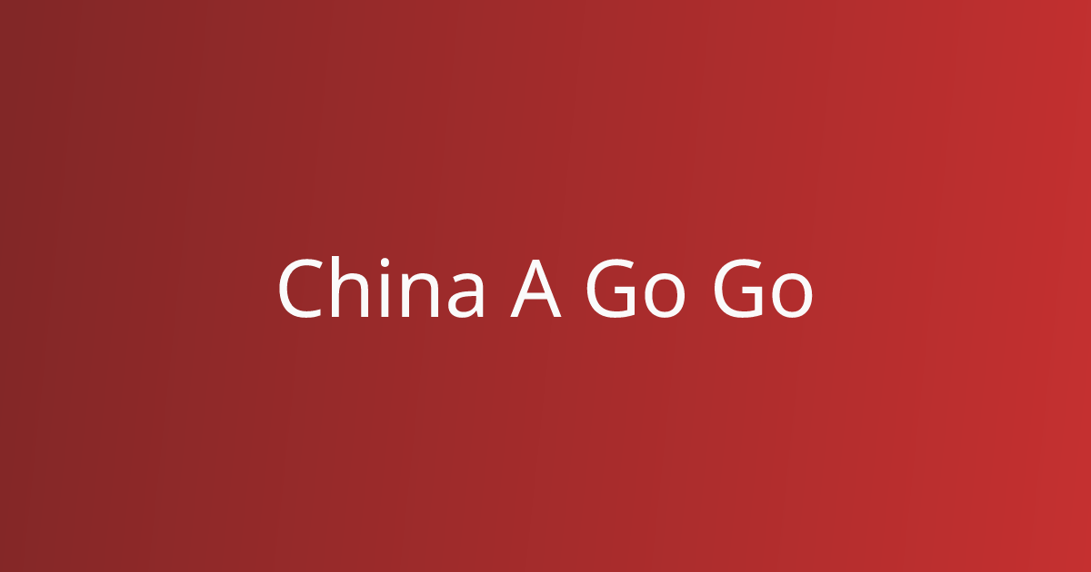 Order Authentic Chinese Online | China A Go Go - Pickup or Delivery ...